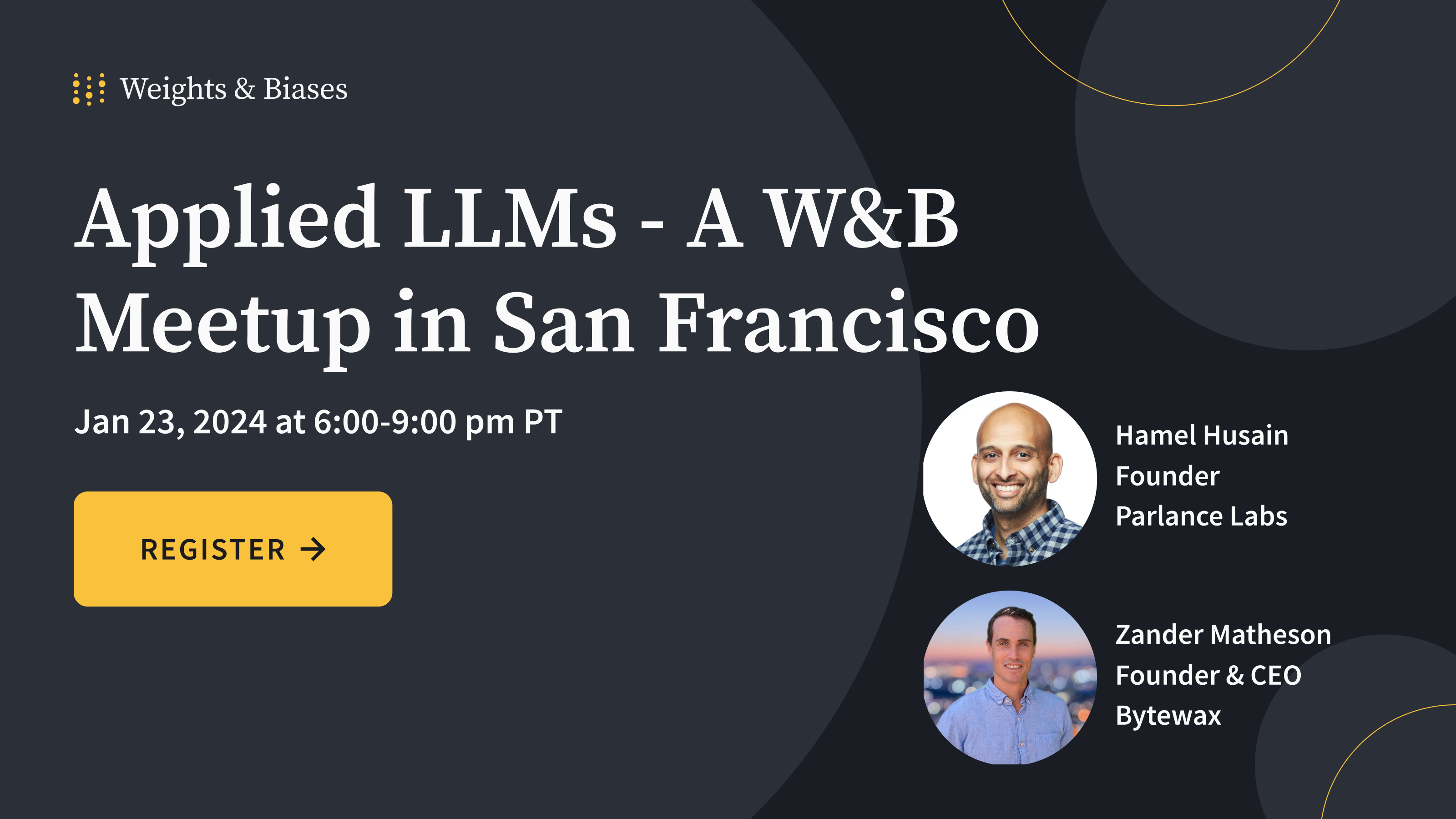 San Francisco Meetup: Applied LLMs